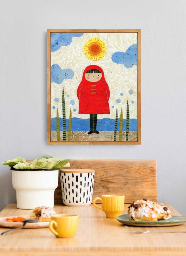 Girl At Beach Print – Kate Endle