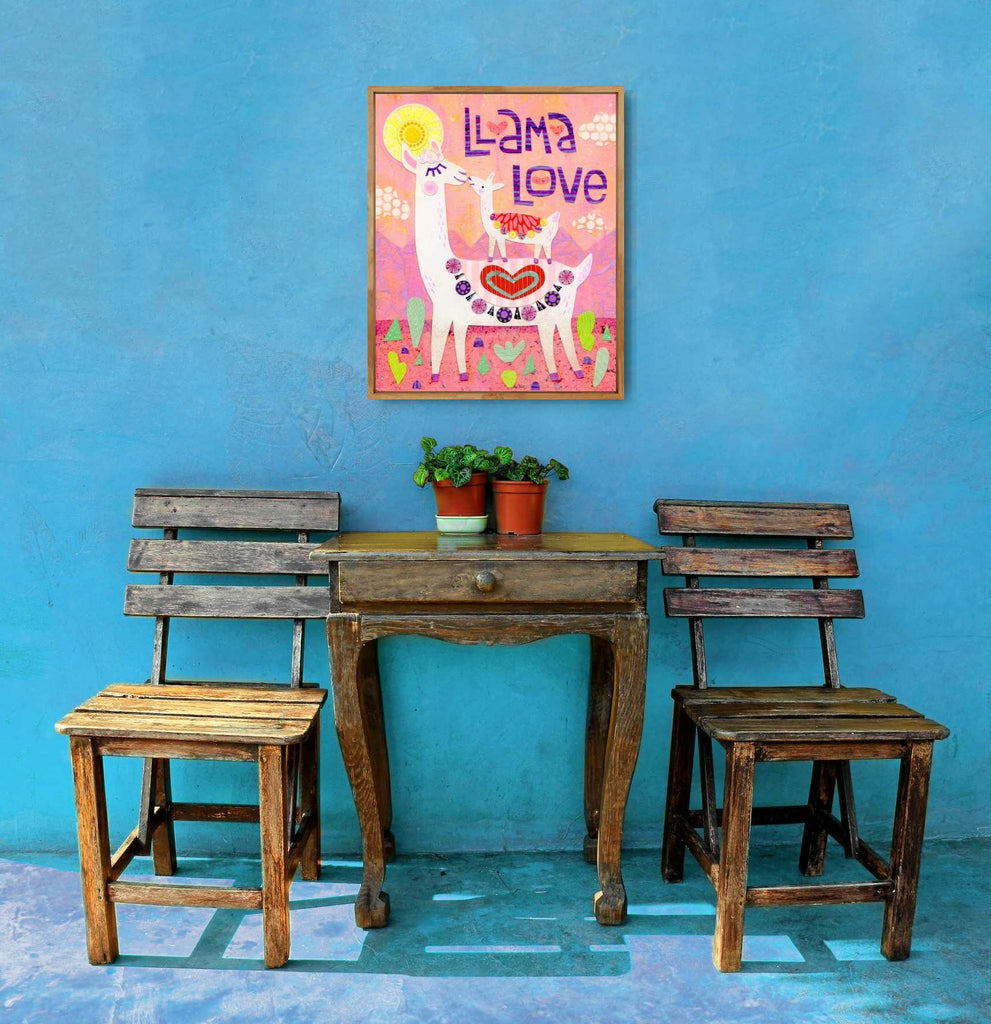 Llama Love Print – Kate Endle