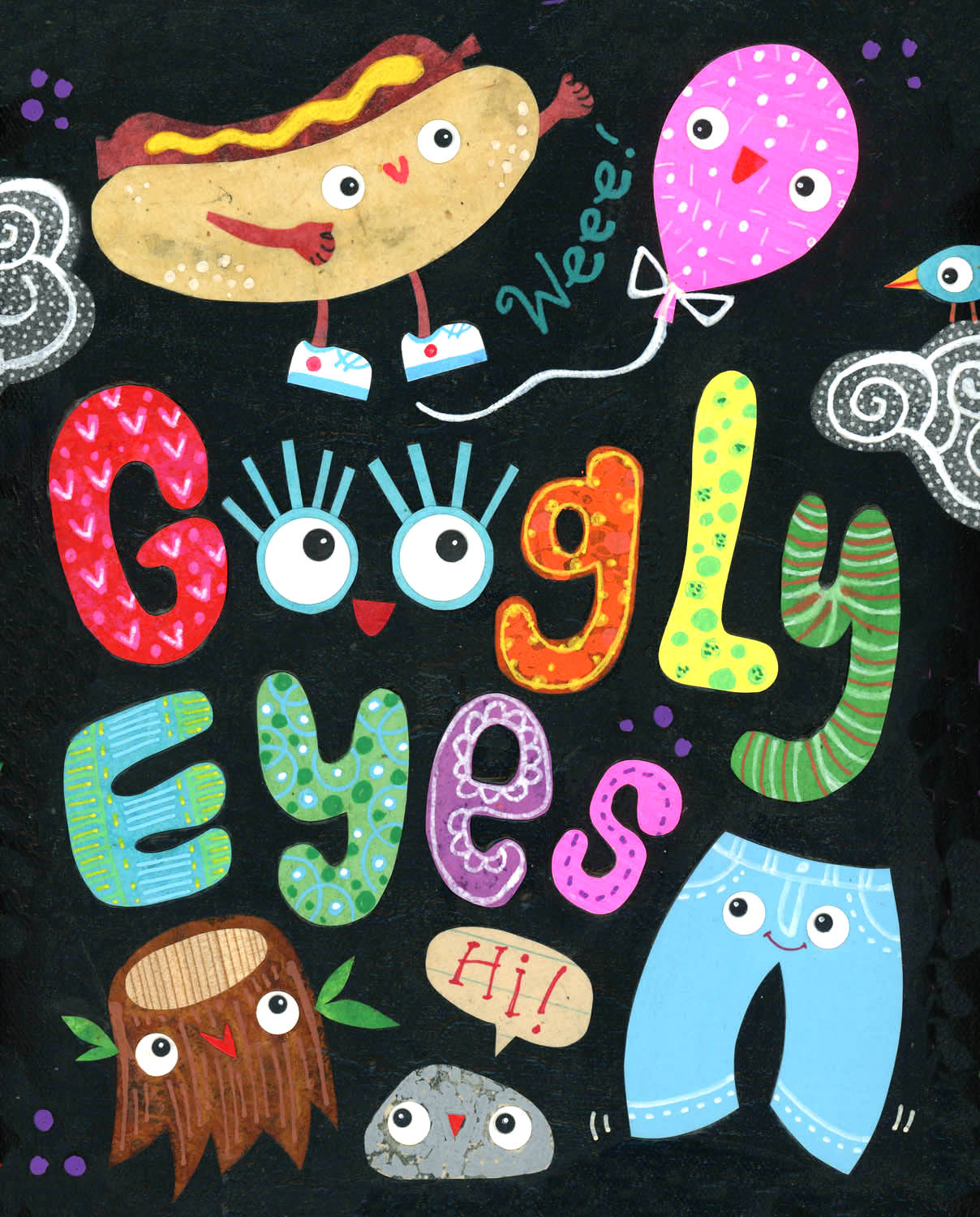 Googly Eyes Coloring Pages